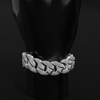 Second Life Marketplace - EC' WOO CUBAN PLAT BRACELET V2